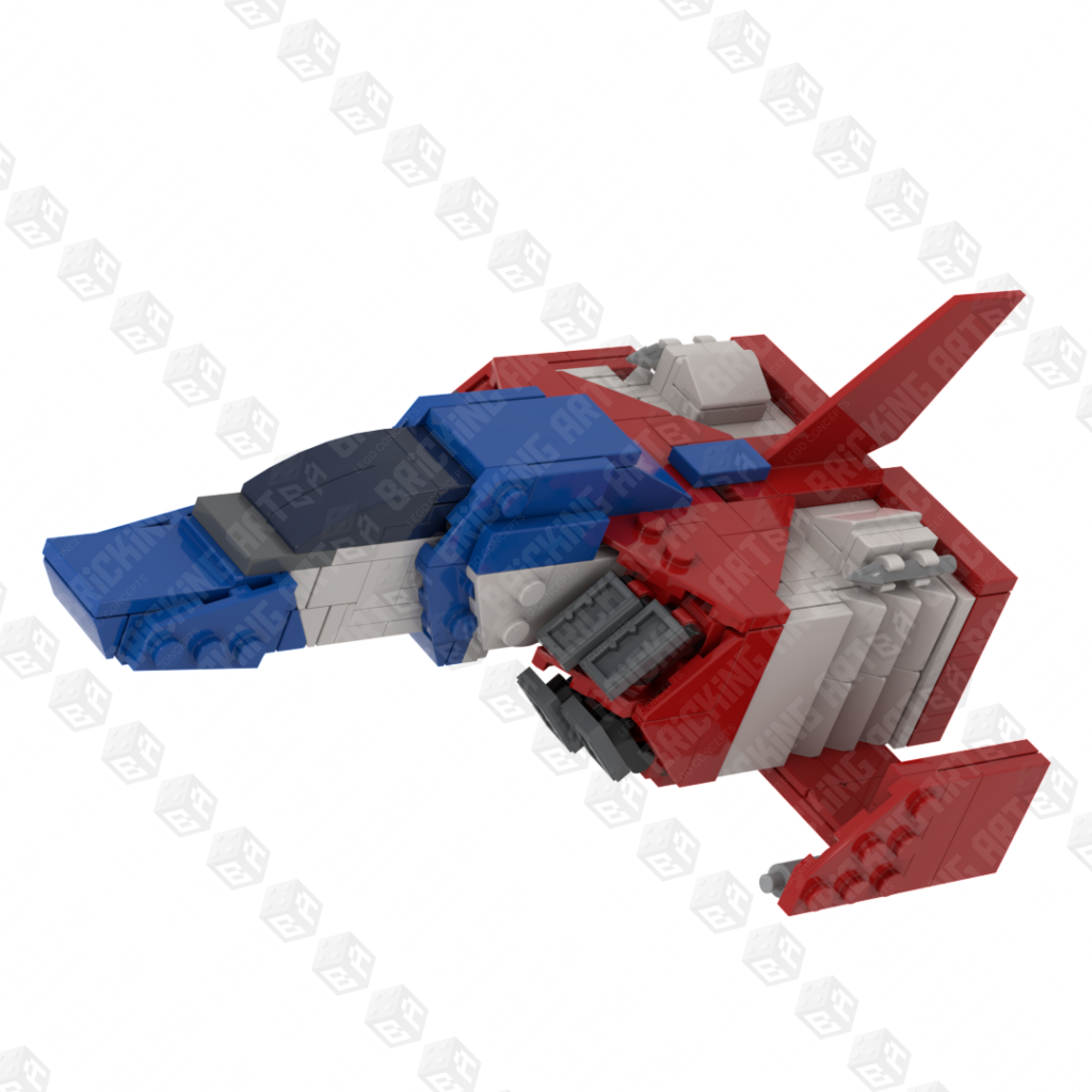 Core Fighter 1/30 scale – Mobile Suit Gundam 079 - BrickingArt - Lego ...