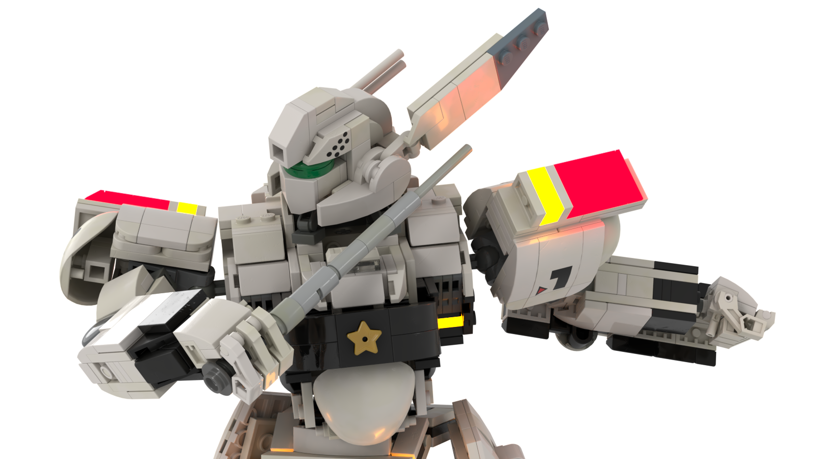The Secret to Making Realistic LEGO Mechs and Characters - BrickingArt ...